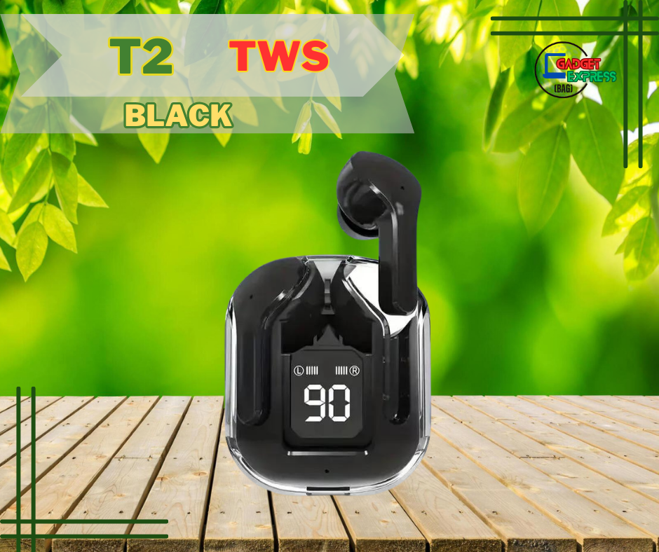 T2 TWS Transparent Wireless Bluetooth 5.3 Earbuds with Transparent ...