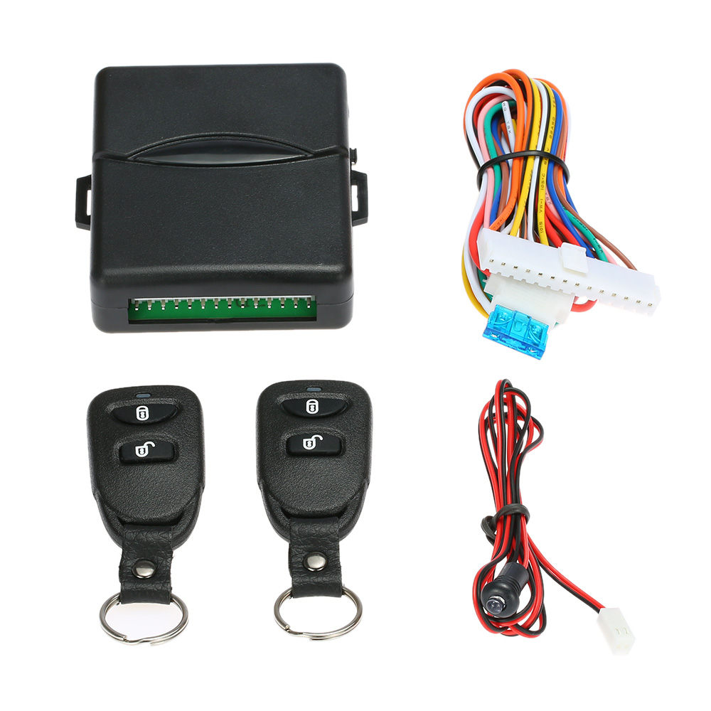 Universal Car Door Lock Keyless Entry System Re-mote Central Control ...
