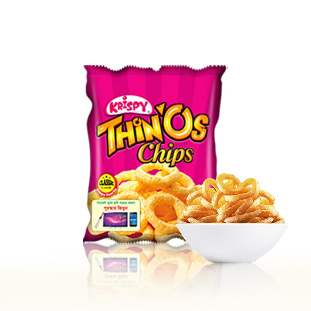 Krispy THIN'Os Chips - 15 gm (20 packets) | Daraz.com.bd