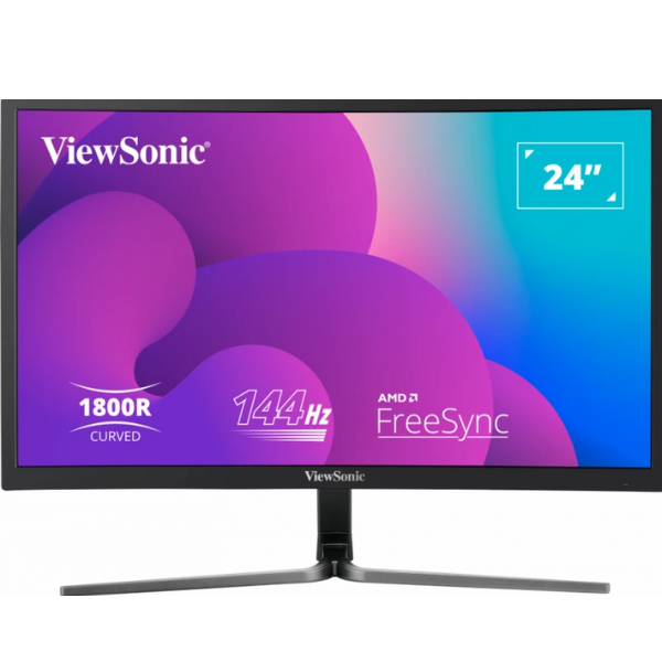 Viewsonic VX2458-C-mhd 24" 144Hz Curved Gaming Monitor | Daraz.com.bd