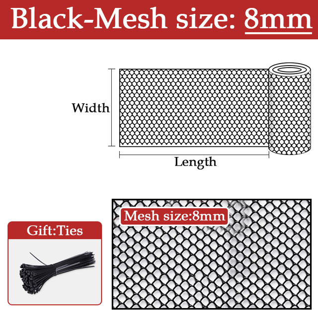 Diy Garden Fence Mesh Home Balcony Cat Pet Anti-Falling Net Window ...