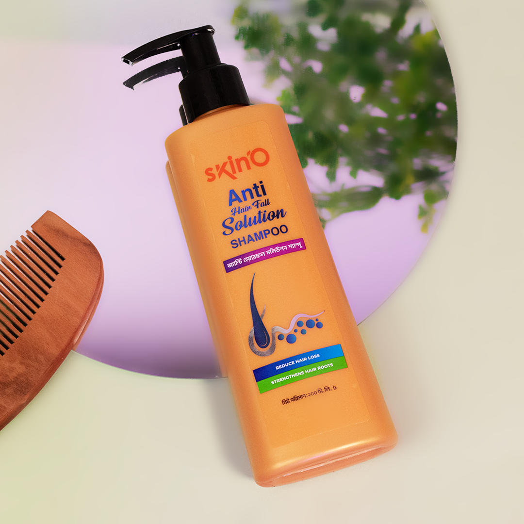 skinO Anti Hair Fall Solution Shampoo - 200 ml to all hair type | Daraz ...