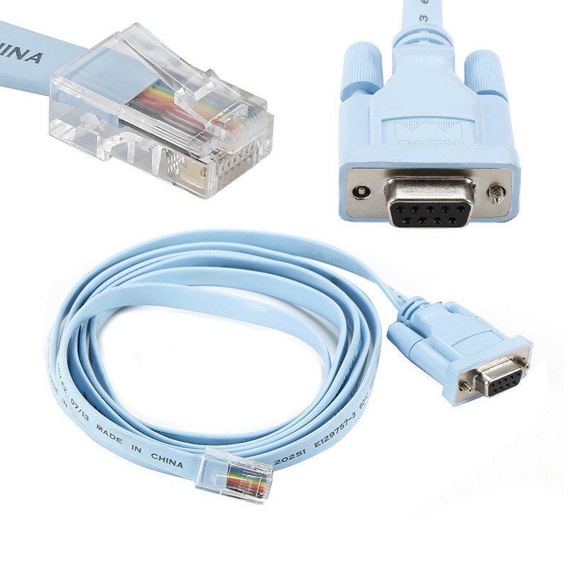 DB9 Female To RJ45 Console Cable For Laptop, Router, Personal Computer ...