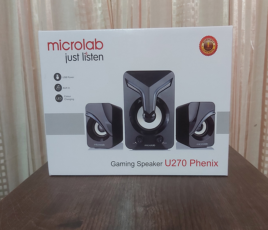 Microlab U270 Phenix USB 2.1 Gaming Speaker | Daraz.com.bd