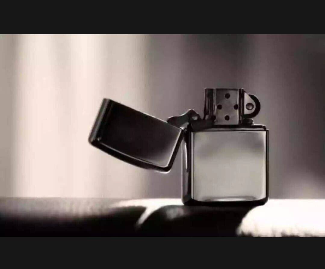 Zippo Refillable Lighter-Black - lighter