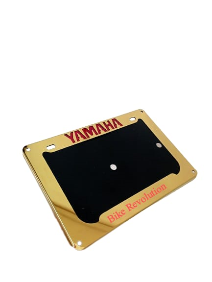 Metal number plate frame for yamaha motorcycle or bike licence plate ...