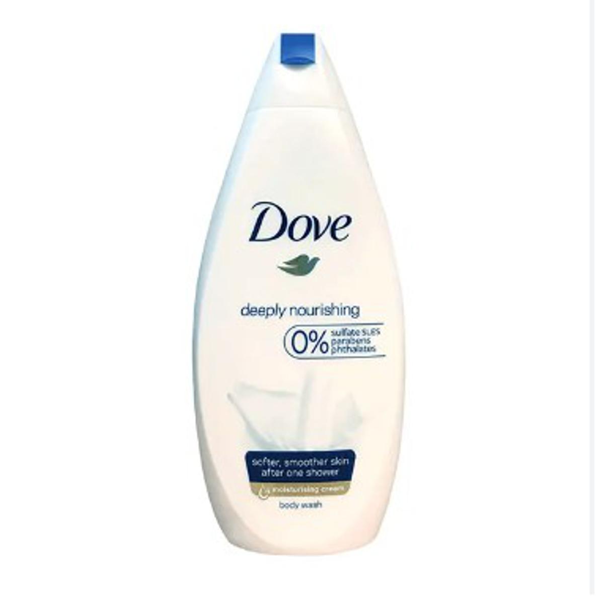 International Saudi Arabian product Dove Deeply nourishing shower gel ...