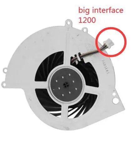 Inner Cooling Fan For PS4 1200 Perfect Host Cooler For PS4 fat 1000 ...