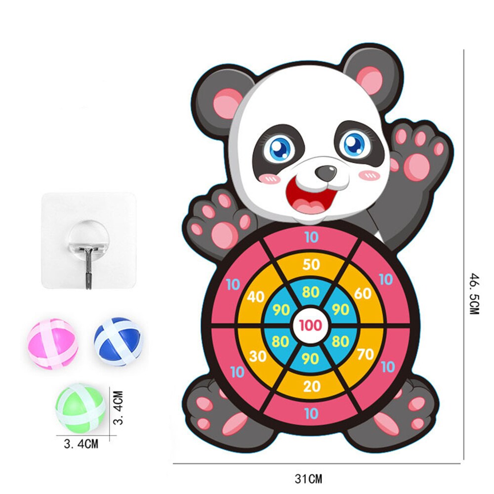 Creative Children Dart Board Target Sticky Ball Kids Educational Board Games With Darts Ball ...