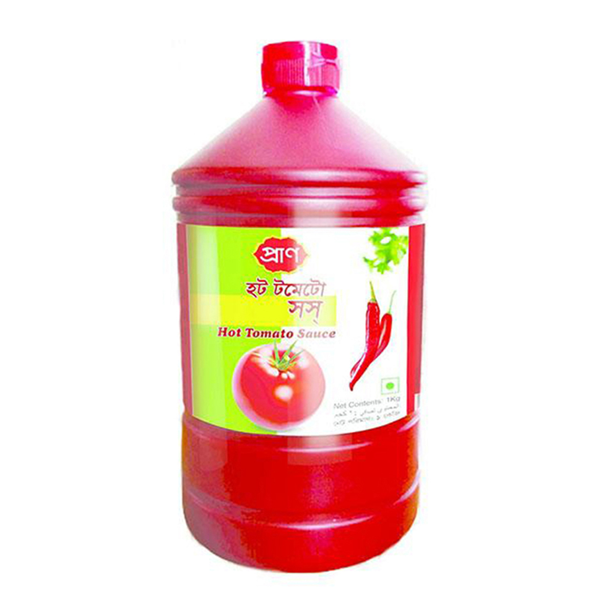 Pran Hot Tomato Sauce - 1000gm Plastic Jar | Daraz.com.bd