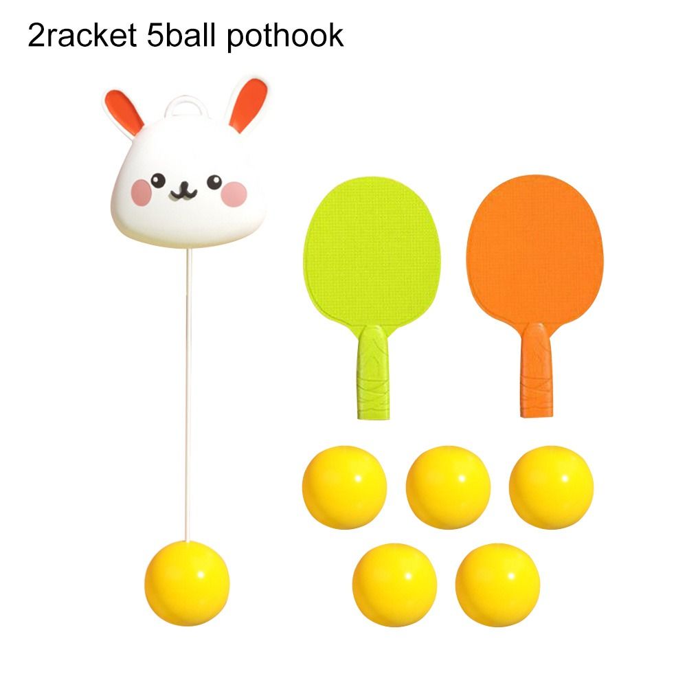 Hanging Children with Racket and Balls Exerciser Toy Interaction Toy ...