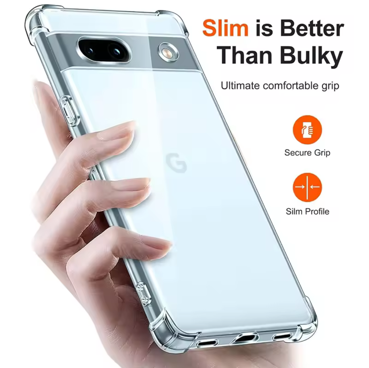 Google Pixel 7 Transparent case / Bake Cover