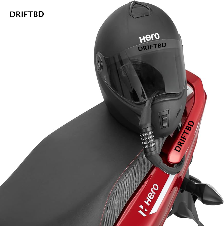 Motorcycle Premium Helmet Number Lock for Cycles Bikes and Helmets ...