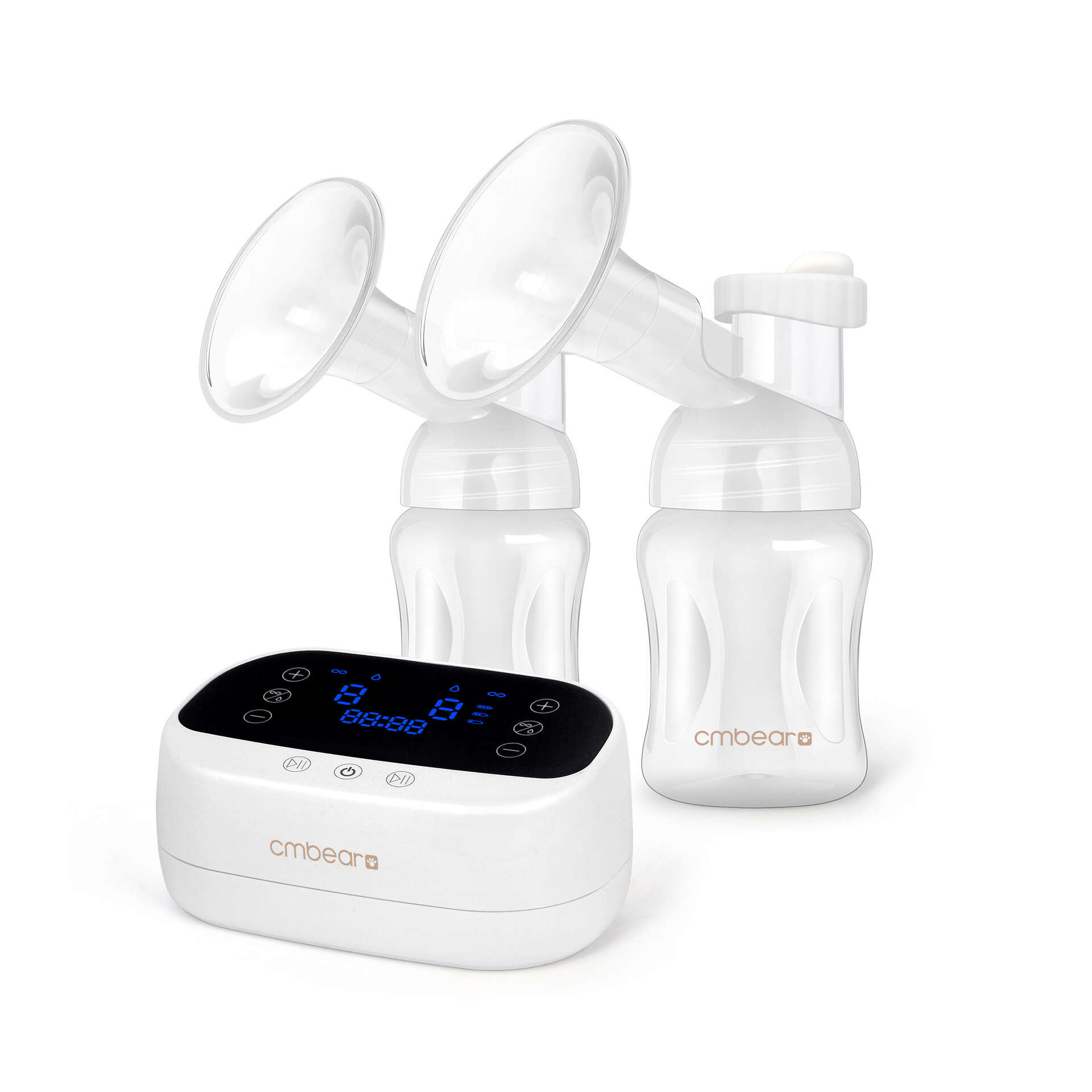Kaman Bear Maternal and Infant Products Dual Electric Breast Pump LCD ...
