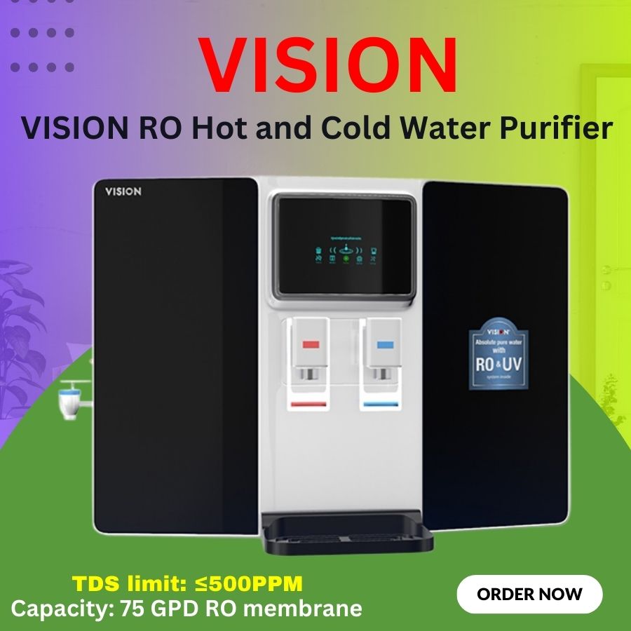 VISION RO Hot and Cold Water Purifier | Daraz.com.bd