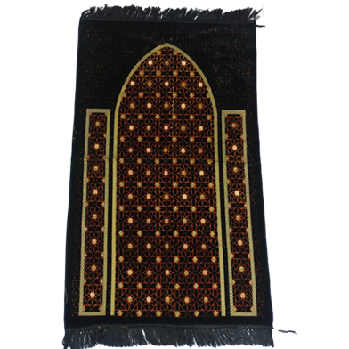 Safa Teks Turkey Black Colour Jaynamaz (BA)