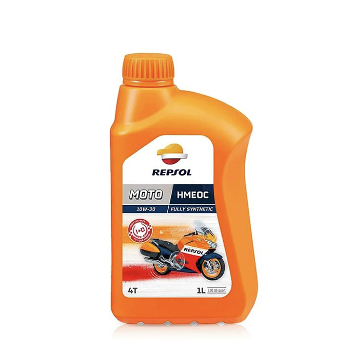 REPSOL MOTO HMEOC 4T 10W30 HIGHLY PERFORMANCE 100% FULL SYNTHETIC ...
