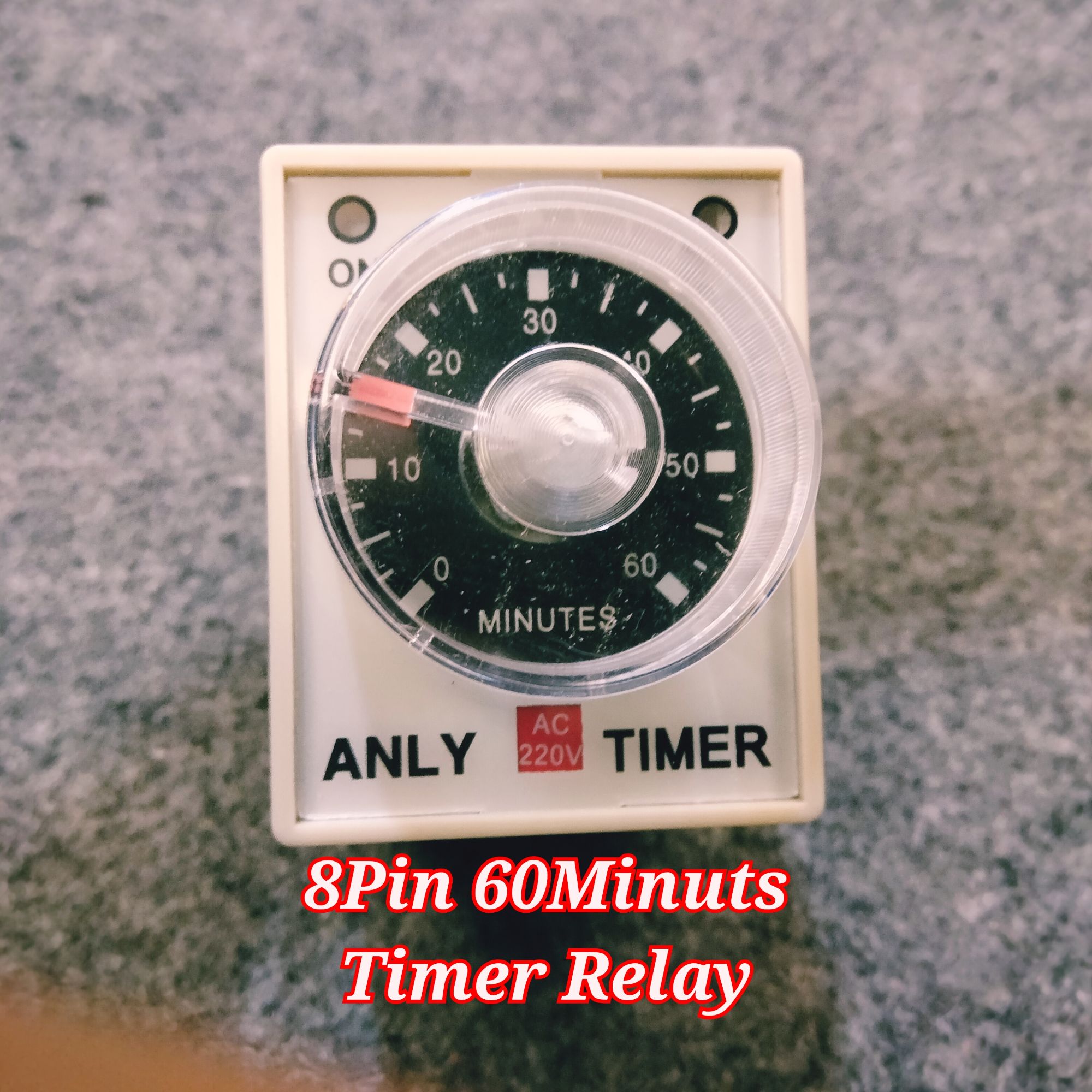 60 Minuts 220Vac Timer Relay Delay Timer | Daraz.com.bd