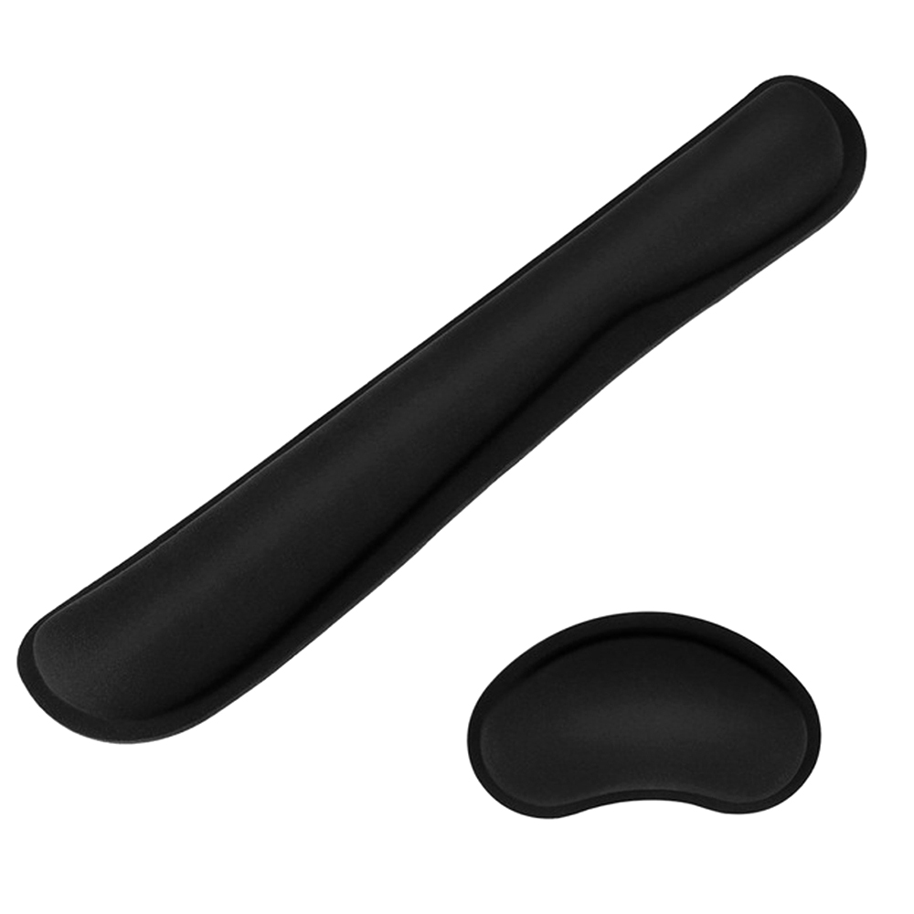 HXSJ Wrist Rest Mouse Pad Keyboard Wrist Support Set Memory Foam ...