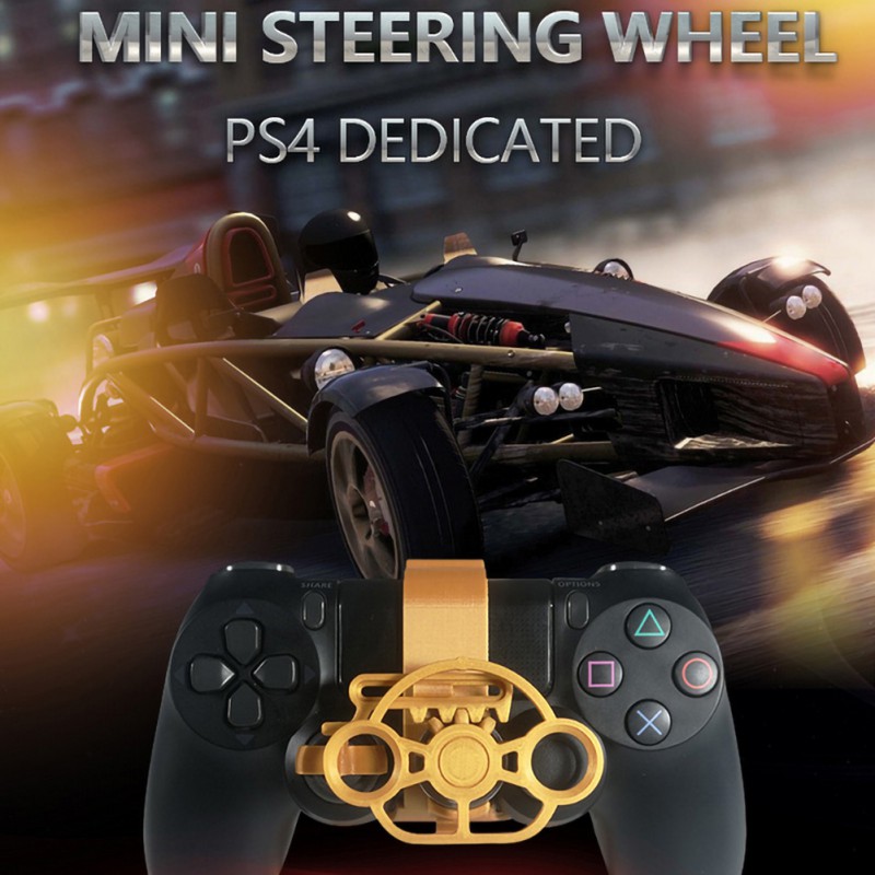 Gaming Racing Wheel Mini Steering Game Controller 3D Printed ...