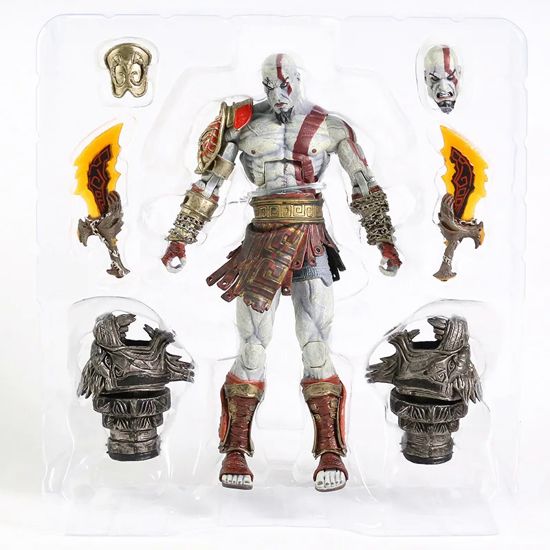 【selevn roind】NECA God of War 3 Kratos [Ghost of Sparta] PVC Action ...