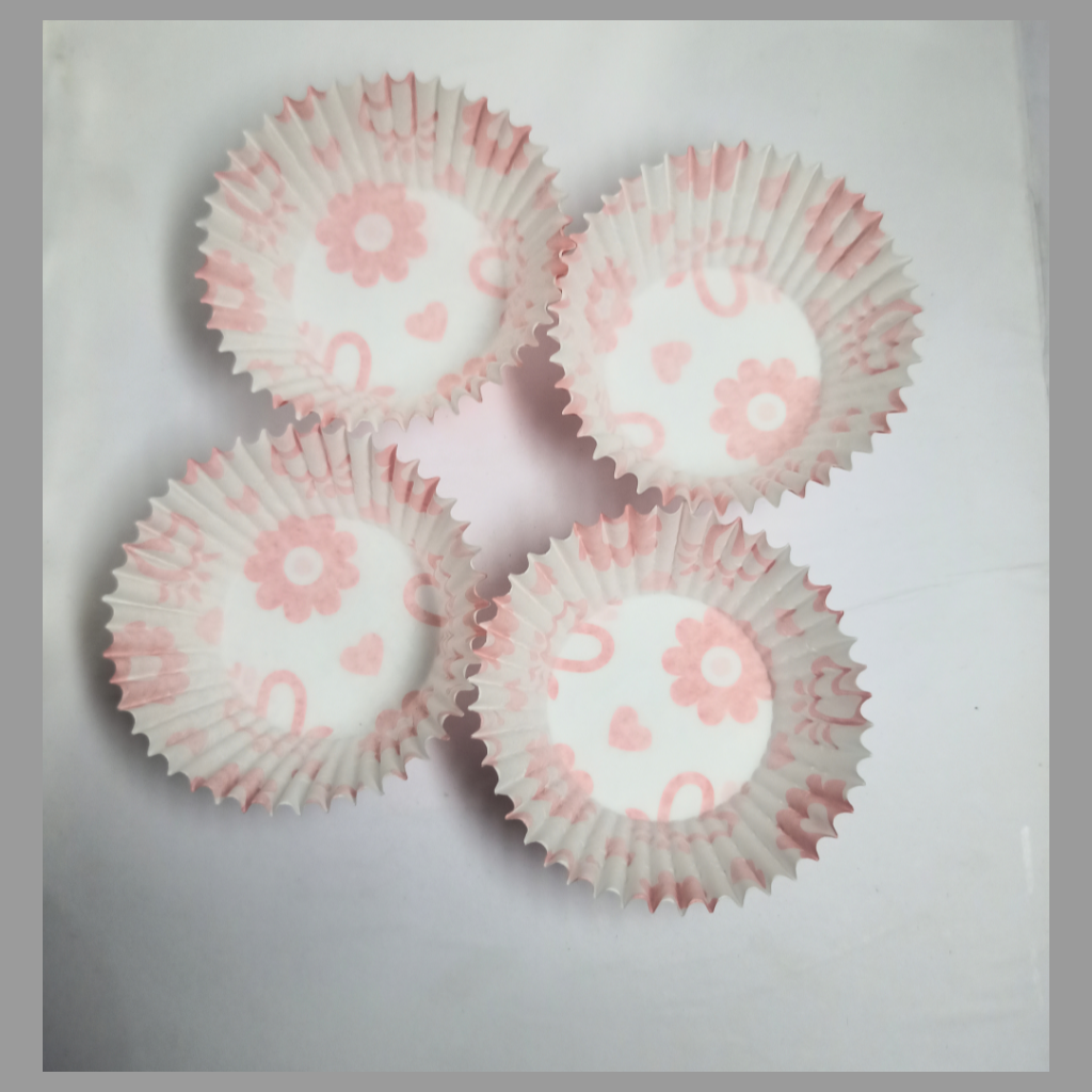 Multicolor Cupcake Liner (Large Size) 50 pcs, 100 pcs, Cupcake liner ...