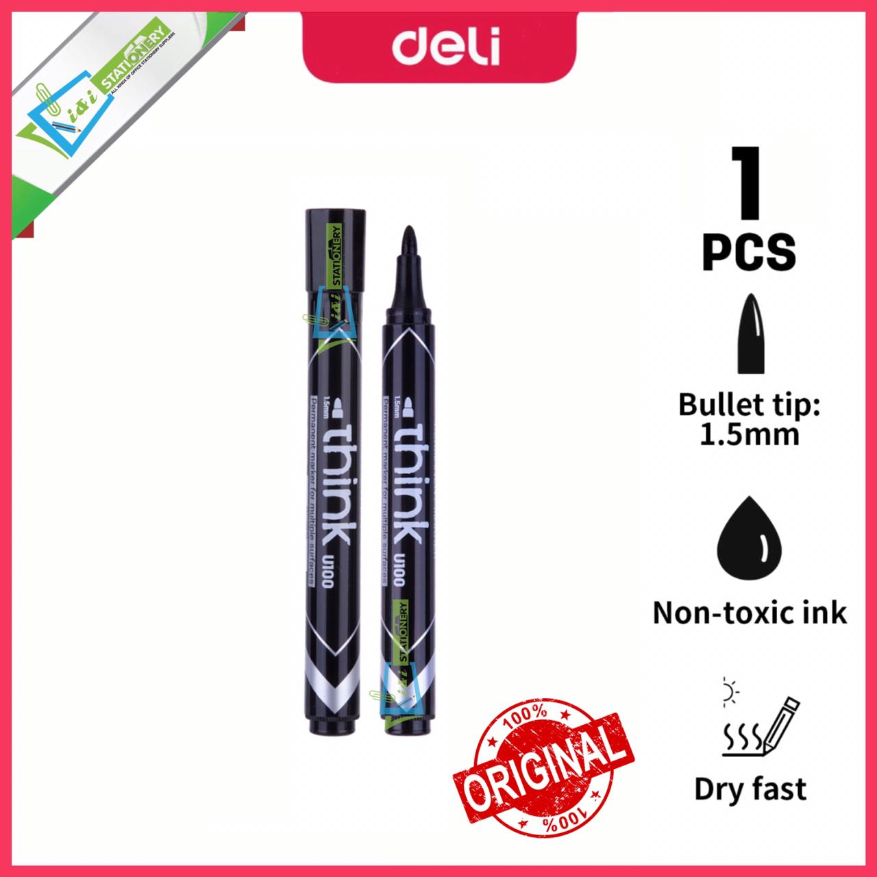 Deli Permanent Marker 1.5mm EU10020 1 pcs | Daraz.com.bd