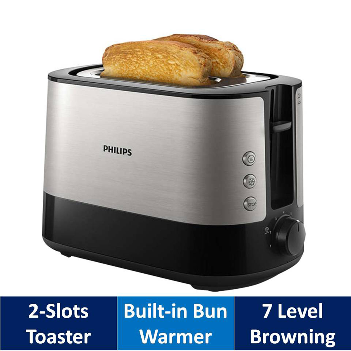 Philips HD2637/90 Viva Collection Bread Toaster | Daraz.com.bd