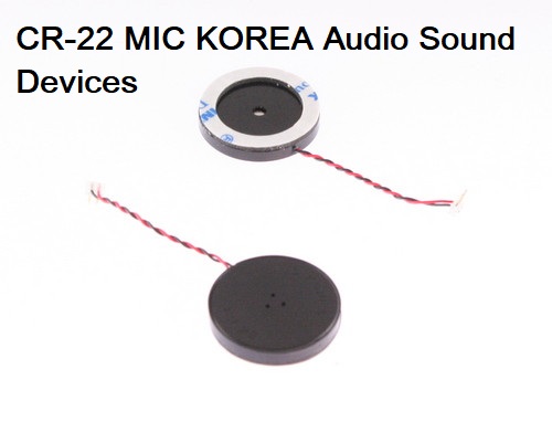 CR22 CR-22 MIC KOREA Audio Sound Devices 2Pin Cables With Connectors ...
