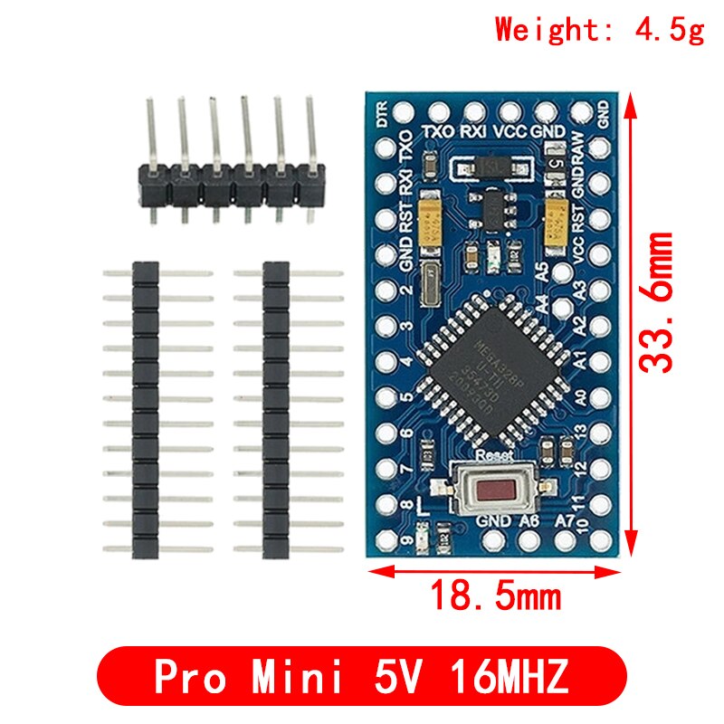 ATMEGA328P Pro Mini 328 Mini ATMEGA328 5V/16MHz ATMEGA328 3.3V 8MHz for Arduino Development ...
