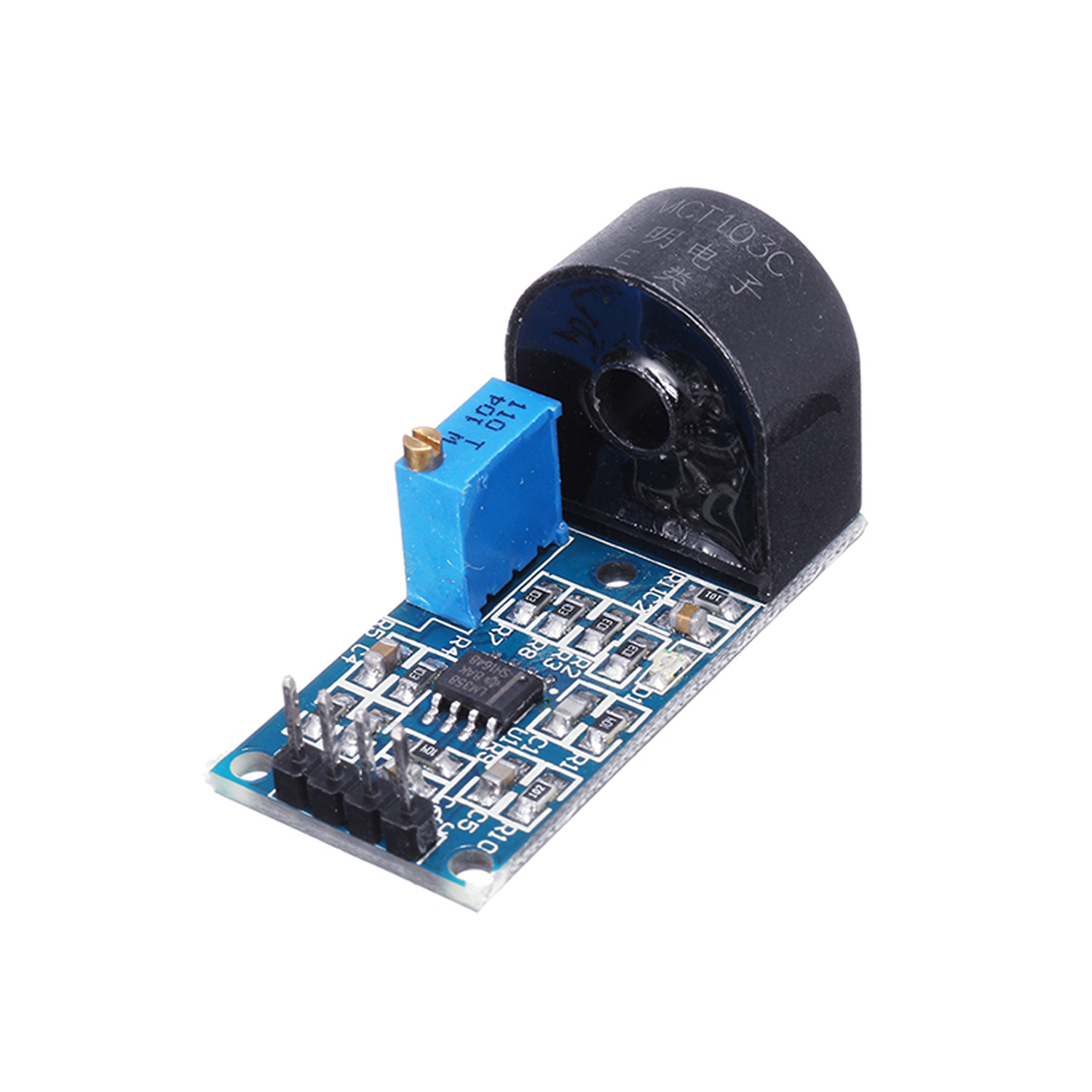 5A Range Single Phase AC Active Output Current Transformer CT Module ...