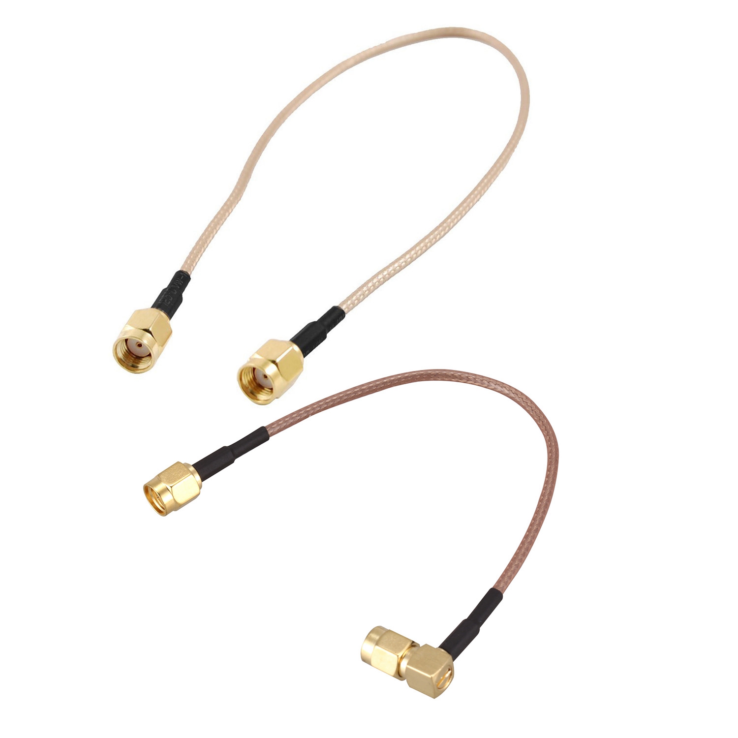2 Pcs RG316 Pigtail Cable: 1 Pcs 12 Inch RP-SMA Female to RP SMA Female Plug RF Pigtail Cable ...