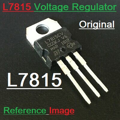 2Pcs- A Class LM7815 Voltage Regulator IC L7815CV LM7815 IC 15V 1.5A 3 ...