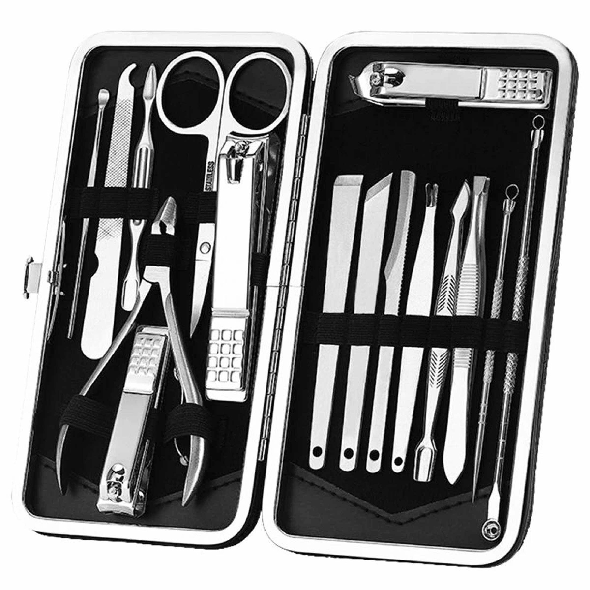 Nail Pedicure Set Professional//12pcs//Stainless Steel Nail Cutting ...