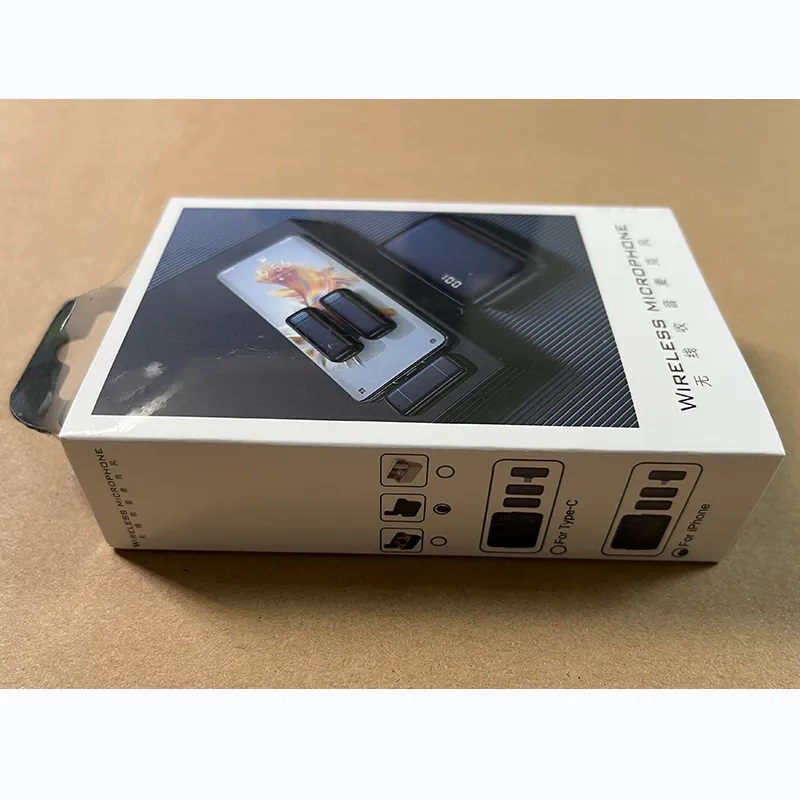 K13 Dual Mic Type C Interface Wireless Lavalier Microphone Intelligent ...