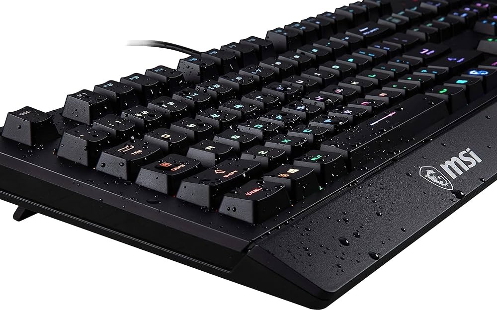 MSI VIGOR GK20 USB WIRED GAMING KEYBOARD | Daraz.com.bd