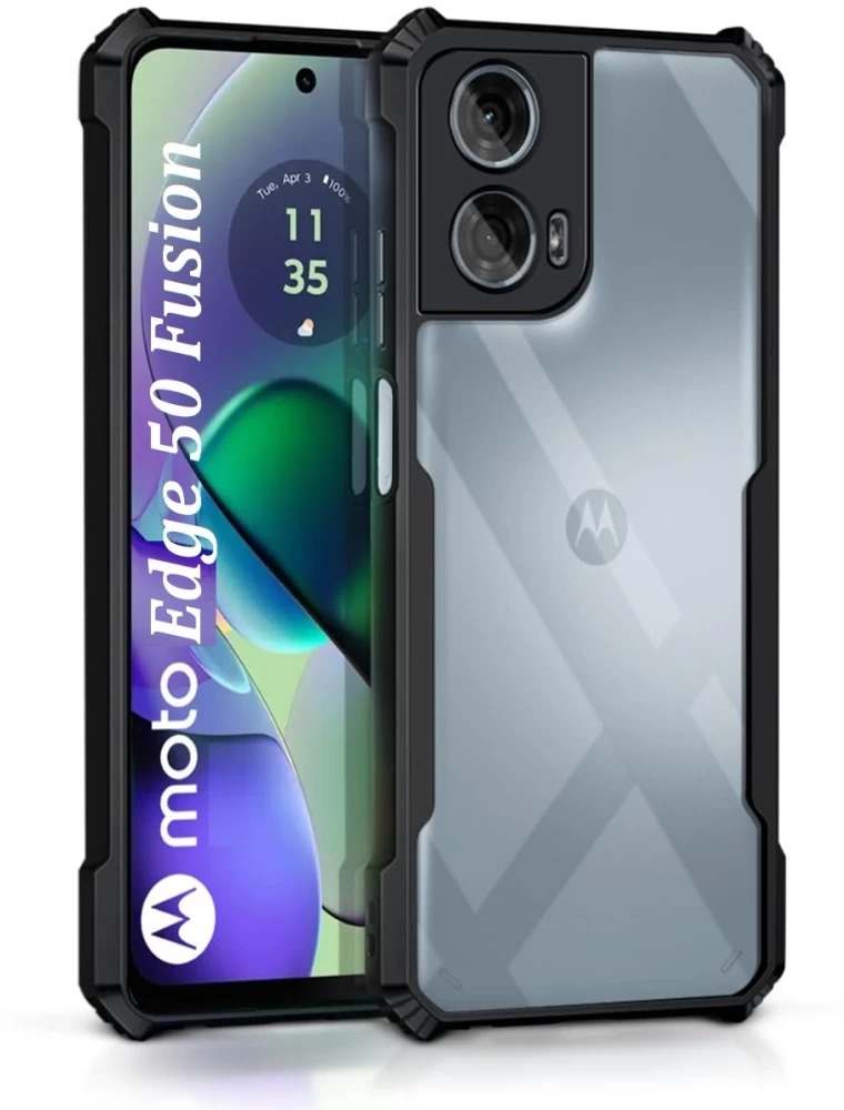 For motorola edge 50 fusion Back Case Transparent Xundd Protective ...