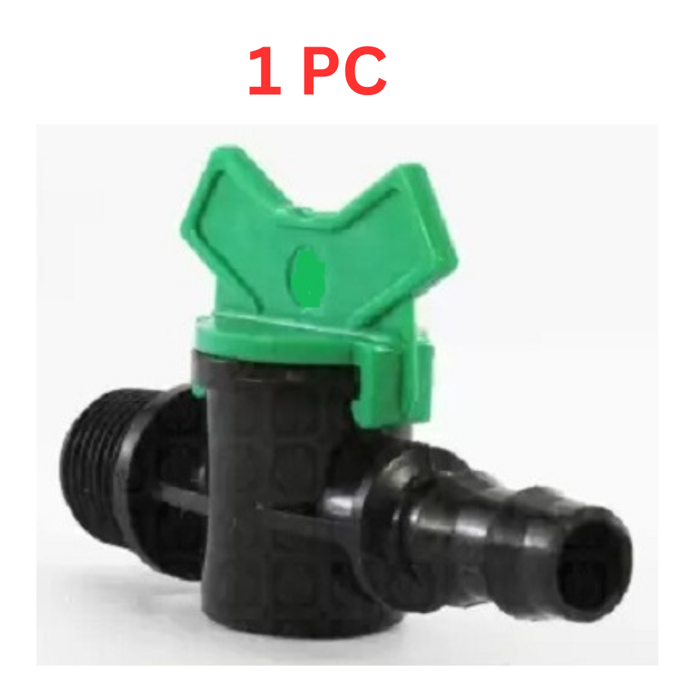 16 mm to half (0.5) inch Male Thread Ball Valve for 16 mm Hose Pipe ...