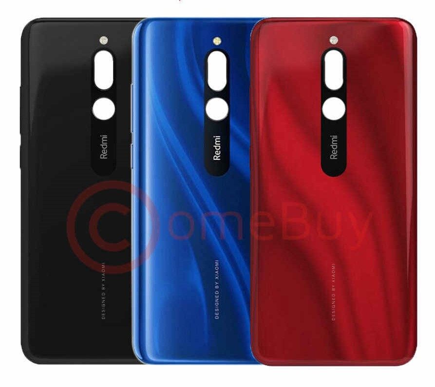 Xiaomi Redmi 8 Battery Cover Back Glass Panel Rear Housing case For ...