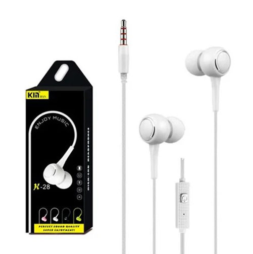 Kin K-28 perfect sound high quality super bass Headphones With Mic ...
