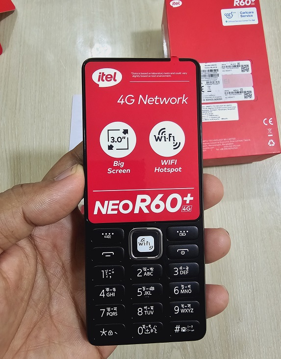 itel it9310 NEO R60 4G Button Phone Wifi Hotspot | Daraz.com.bd