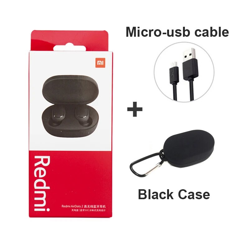 Xiaomi Redmi Airdots 2 TWS Wireless Bluetooth 5.0 Earphone Mi True ...