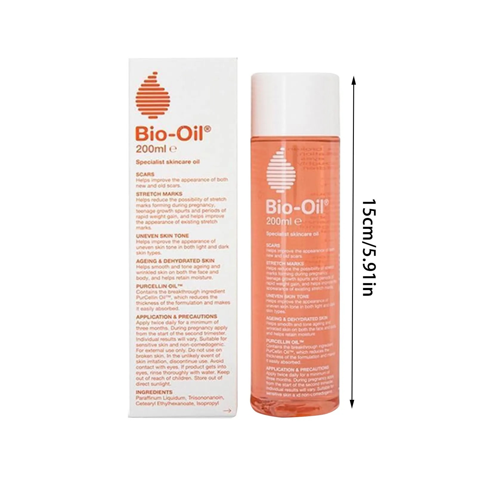 Bio-Oil Skincare Body Oil 200ml – Scar & Stretchmark Serum, Moisturizer ...