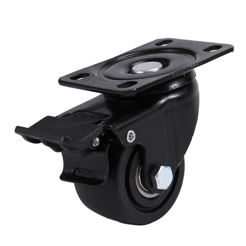 JAERBEE Heavy Duty Casters with Brakes, Table Casters with Safety ...