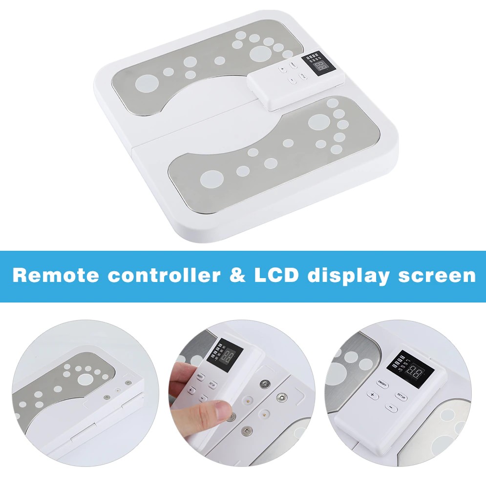 Electric Ems Foot Accupoint Massager Mat Pad Muscle Blood Circulation ...