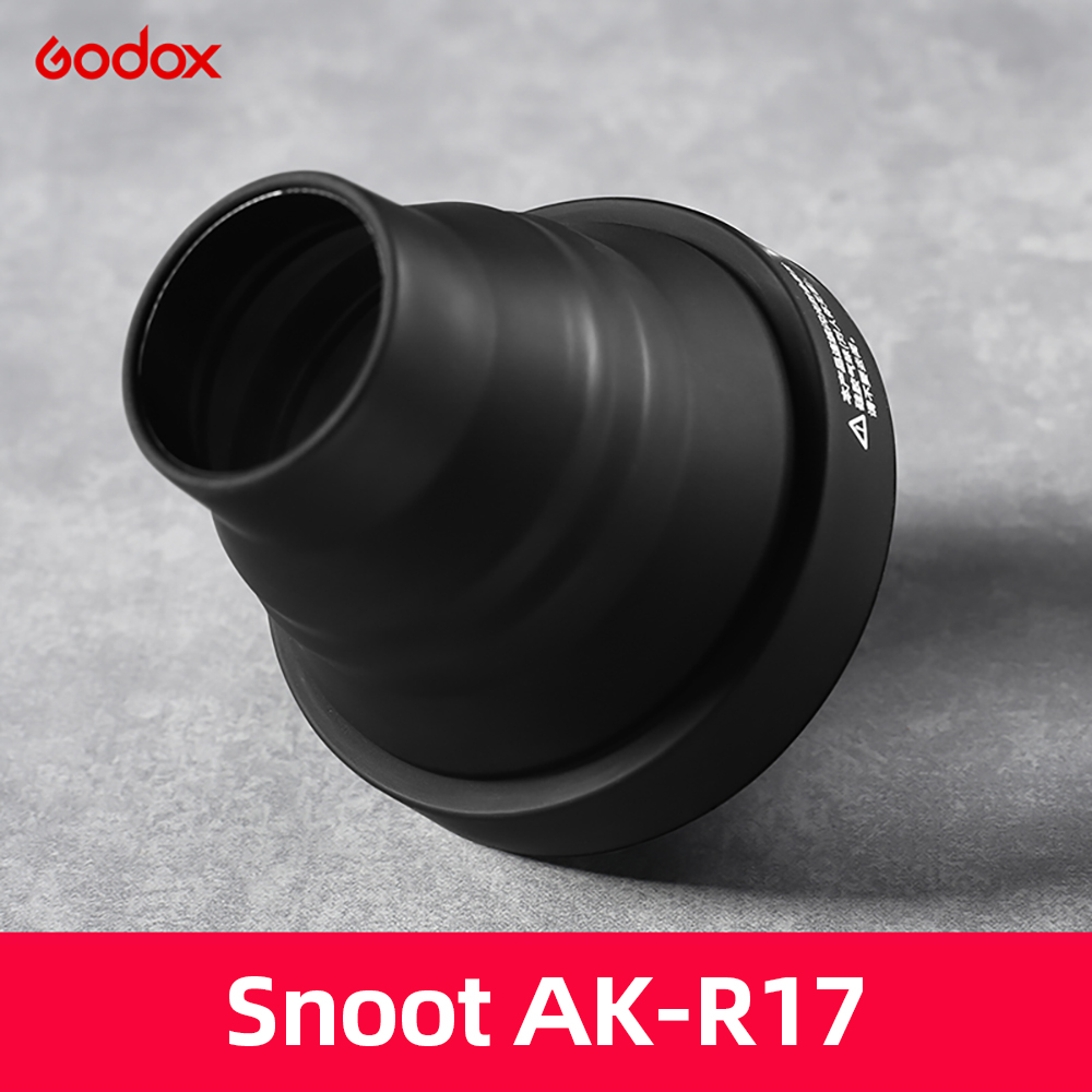 Godox AK-R1 + S-R1 Barn Door, Snoot, Color Filter, Reflector, Honeycomb ...