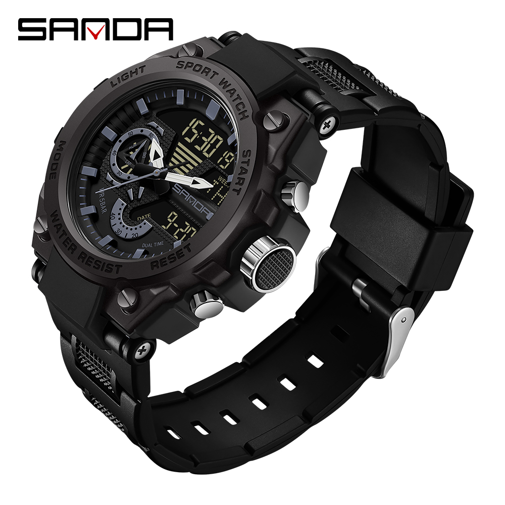 Sanda Brand G Style Men Digital Watch Shock Sports Watches Fashion ...