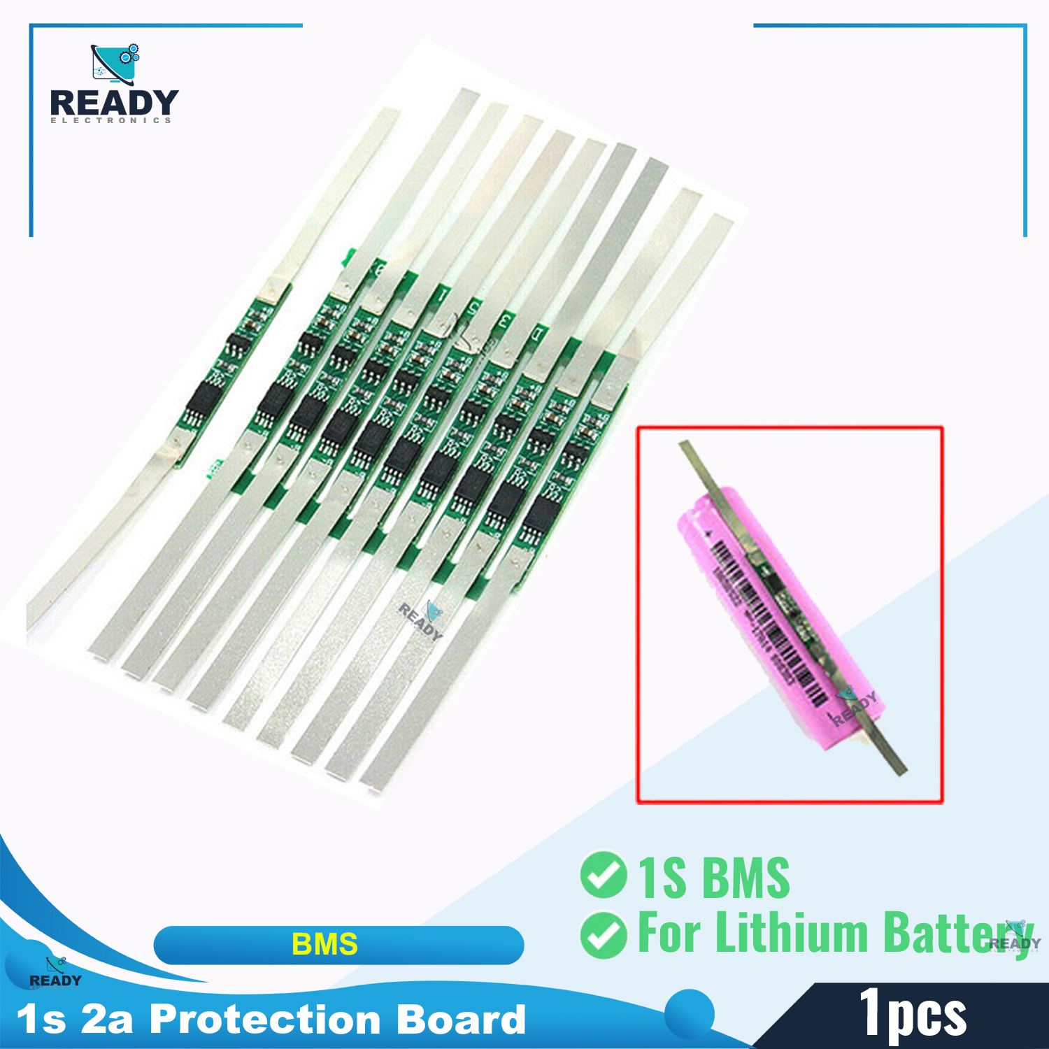 1S 2A Protection Board for Lithium ion Battery Pack by Akram ...