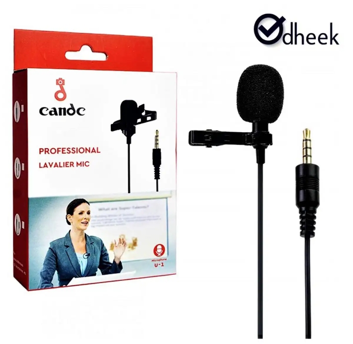 Facebook live Candace U1 Microphone Professional Lavalier Microphone ...