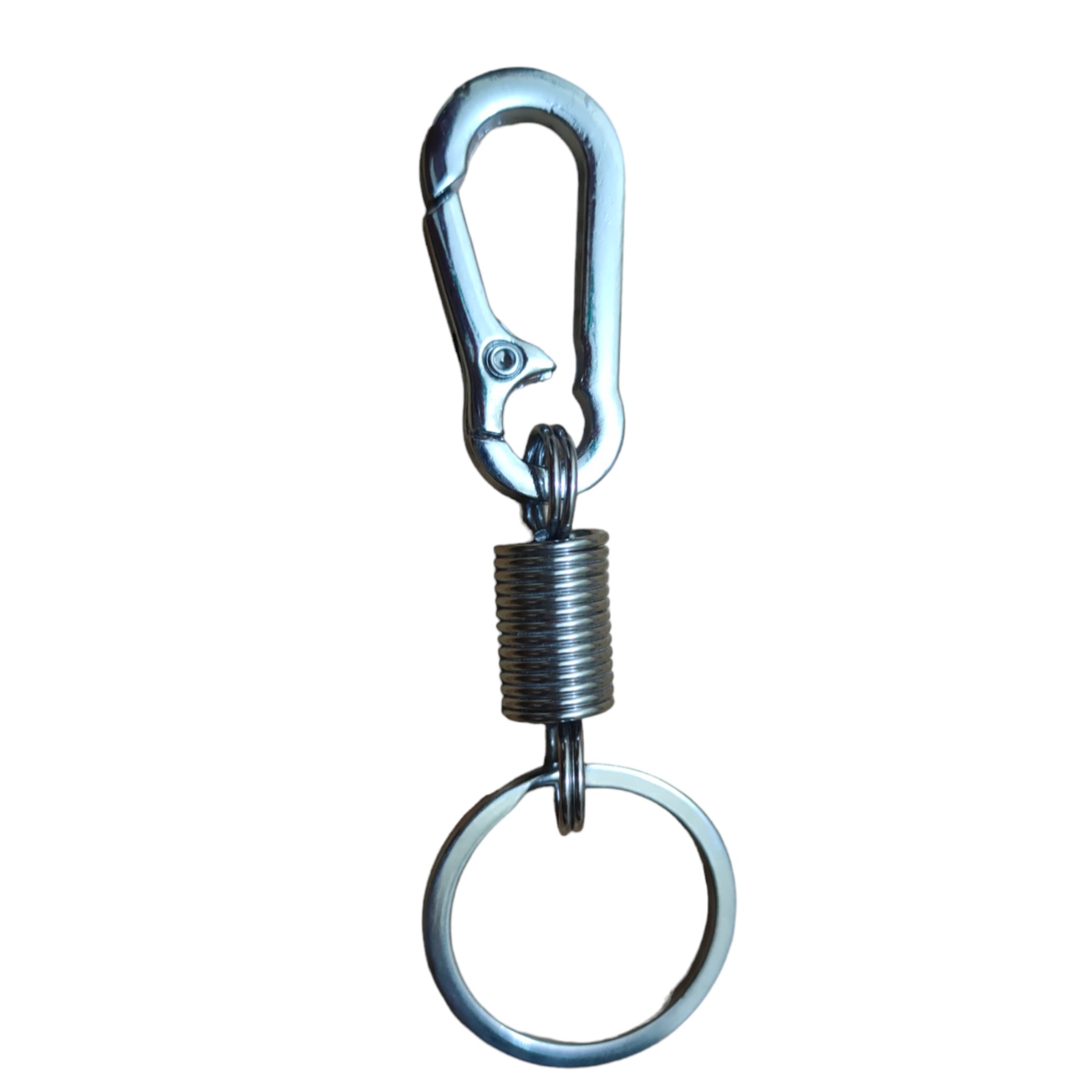 High Quality Metal Key Ring Stylish Key Chain with Spring | Daraz.com.bd